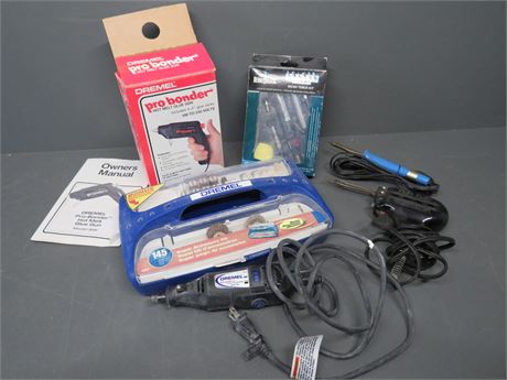 Transitional Design Online Auctions - DREMEL 285 Multi Pro / Pro Bonder ...