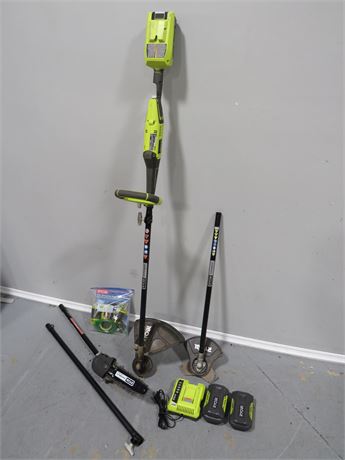 Transitional Design Online Auctions - RYOBI 40V Expand-It String ...