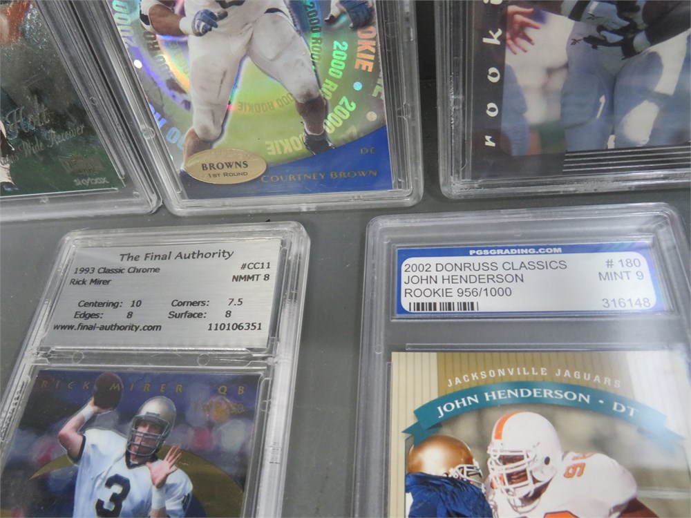 Transitional Design Online Auctions - Graded College Football Trading Cards