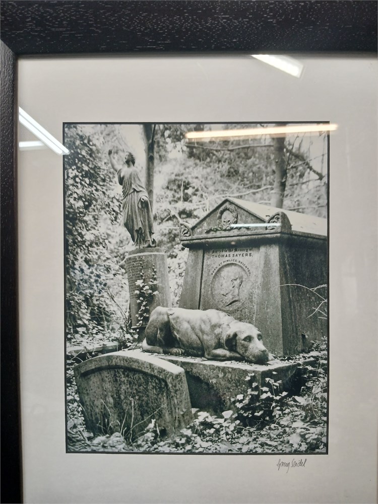 Transitional Design Online Auctions - Signed Garry Seidel 'Man's best ...