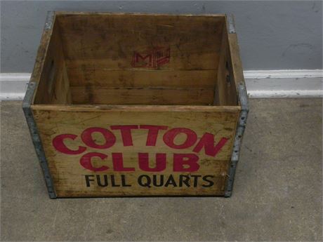 Transitional Design Online Auctions - Cotton Club Storage Crate