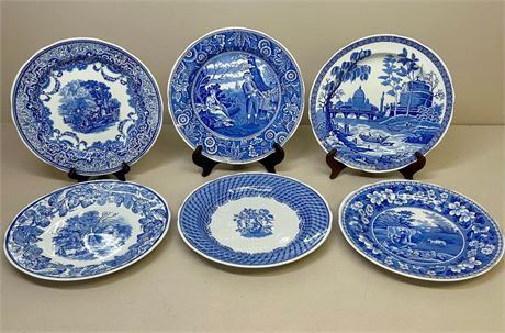 Transitional Design Online Auctions - Spode Collector Plates / "Spode ...