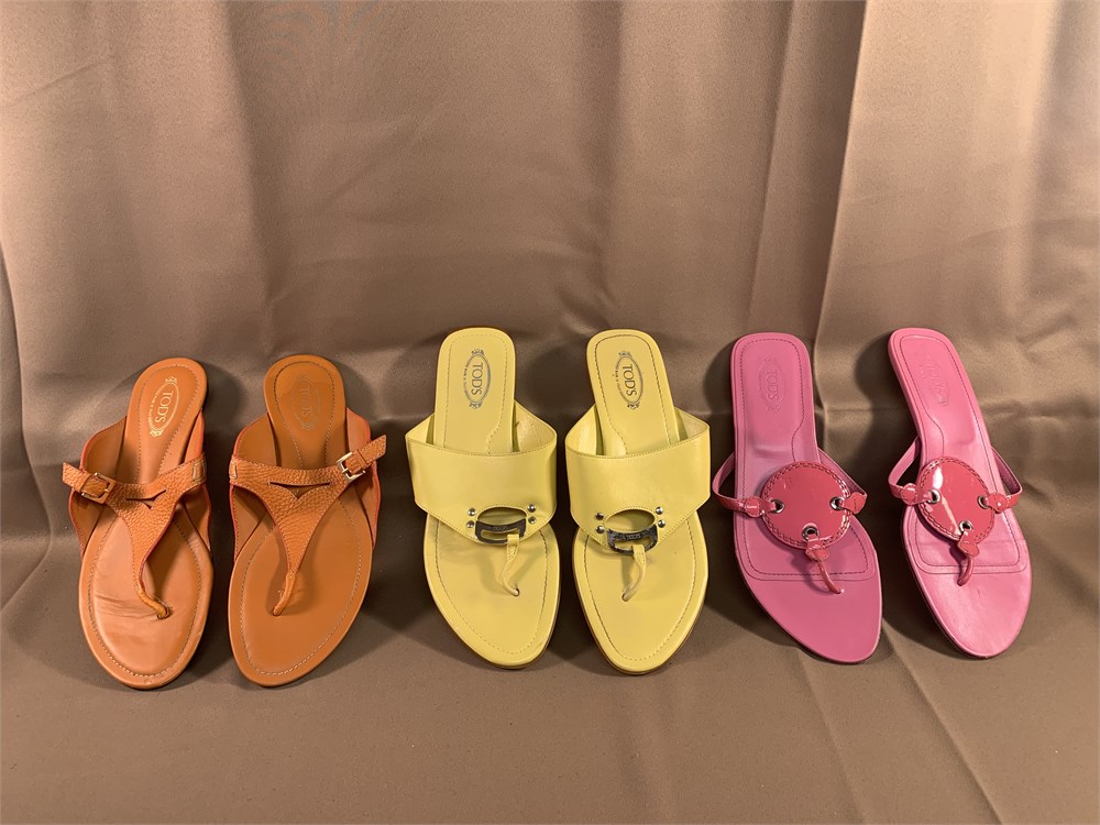 Transitional Design Online Auctions - Designer Tod's Pre Loved Shoes