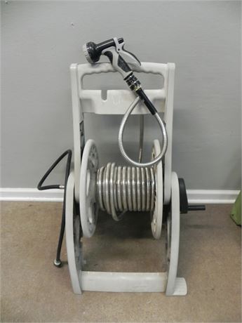Transitional Design Online Auctions - Home and Garden Hose / Storage Rack