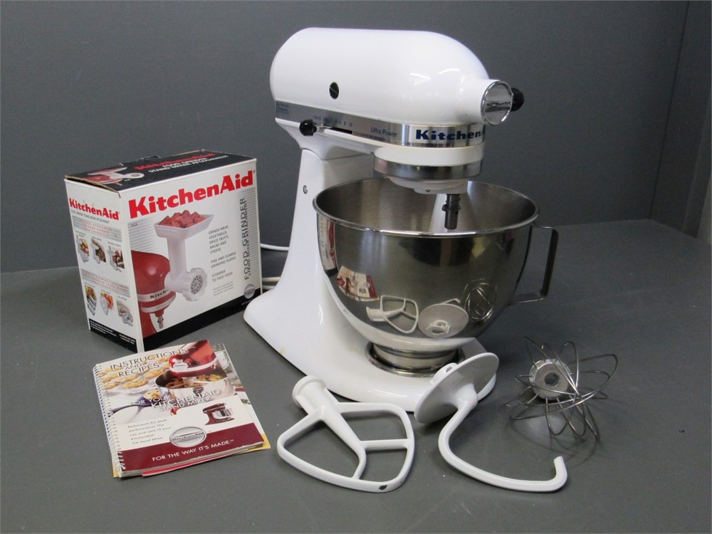 Transitional Design Online Auctions - Kitchen Aid Mixer - Ultra Power ...