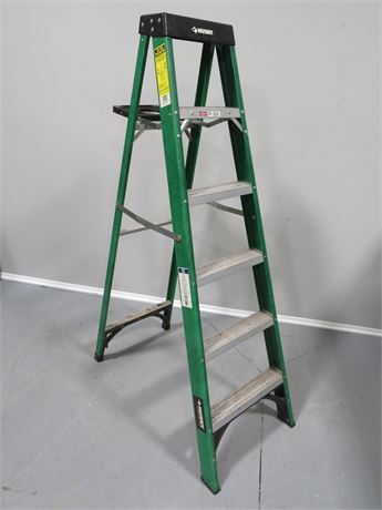 Transitional Design Online Auctions - HUSKY 6 ft. Fiberglass Ladder