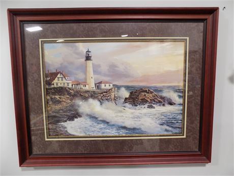 Transitional Design Online Auctions - Lighthouse A. Markovich Print