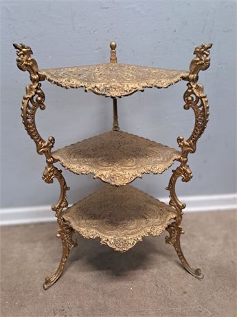 Transitional Design Online Auctions - Victorian Style Corner Table