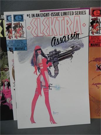 Transitional Design Online Auctions - Elektra Assassin Comic Books