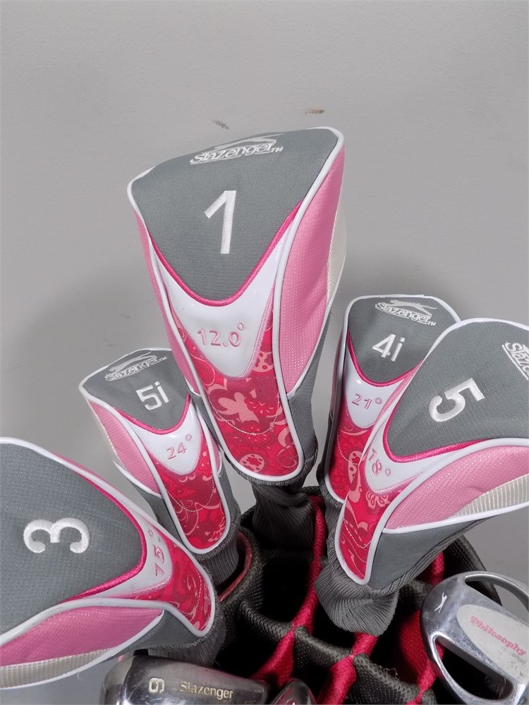 Transitional Design Online Auctions - Slazenger Golf Clubs