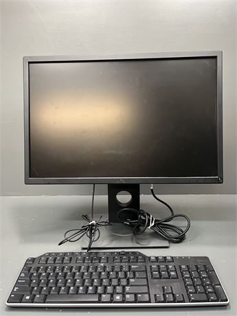 Transitional Design Online Auctions - Dell Monitor / Keyboard