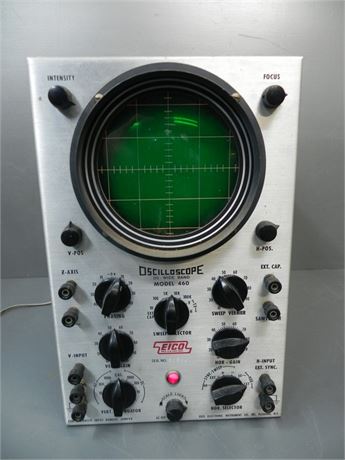 Transitional Design Online Auctions - Oscilloscope DC Wide Band / EICO ...