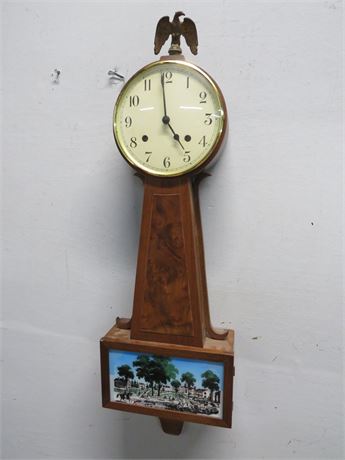 Transitional Design Online Auctions - Vintage Banjo Clock