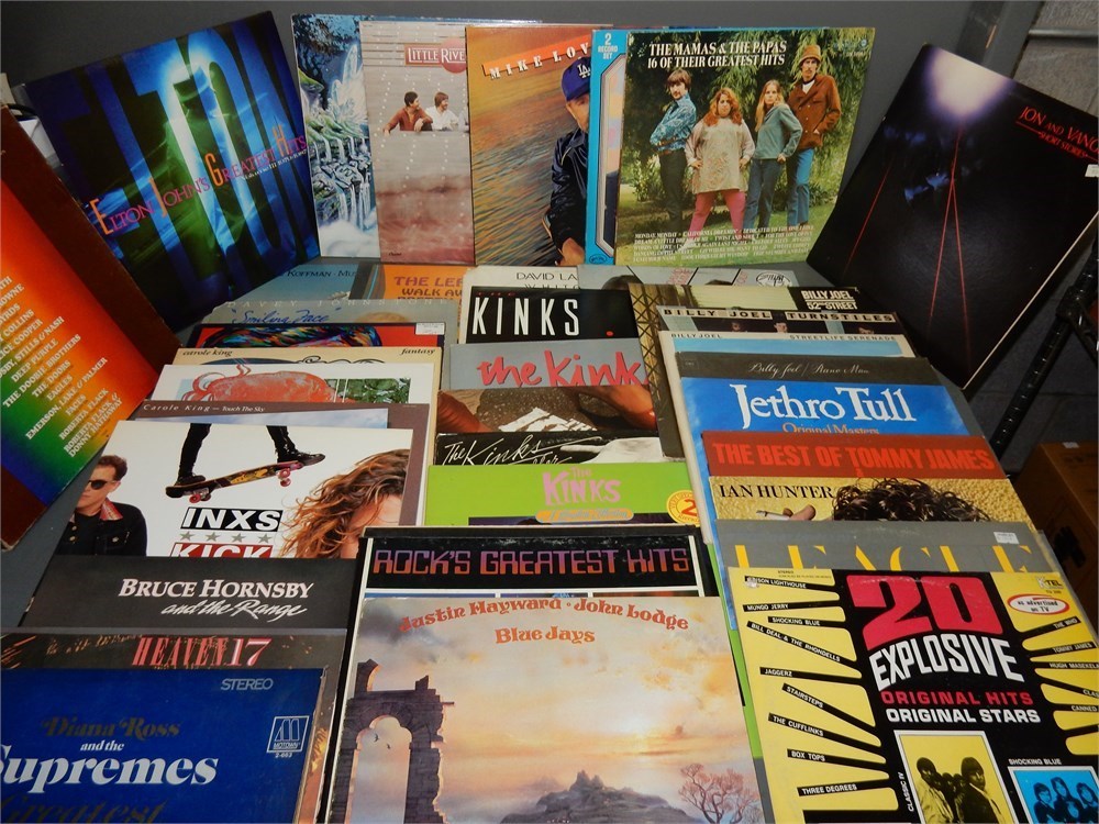 Transitional Design Online Auctions - Classic Rock Vinyl Records