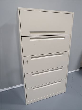 Transitional Design Online Auctions - STEELCASE Lateral Filing Cabinet