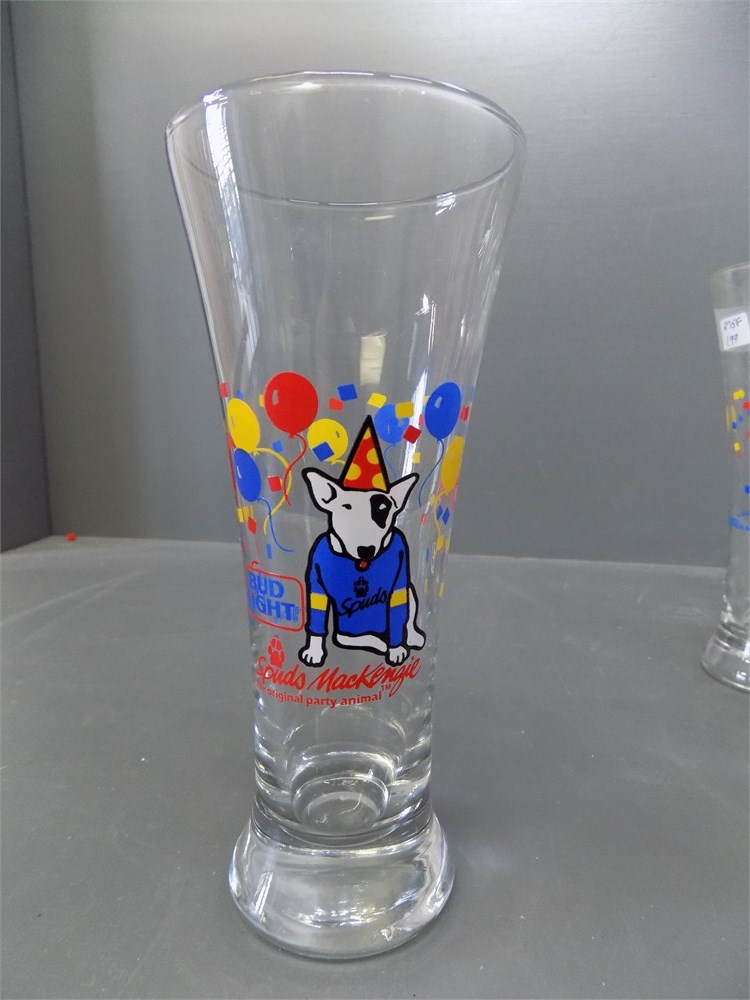 Transitional Design Online Auctions - Spud MacKenzie Glasses Transitional Design Online Auctions - Spud MacKenzie Glasses