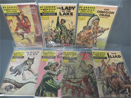 Transitional Design Online Auctions - Classics Illustrated Comic Books ...