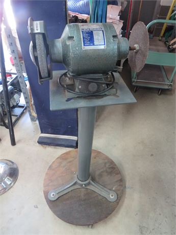 Transitional Design Online Auctions - Champion 3/4 hp Bench Grinder w ...