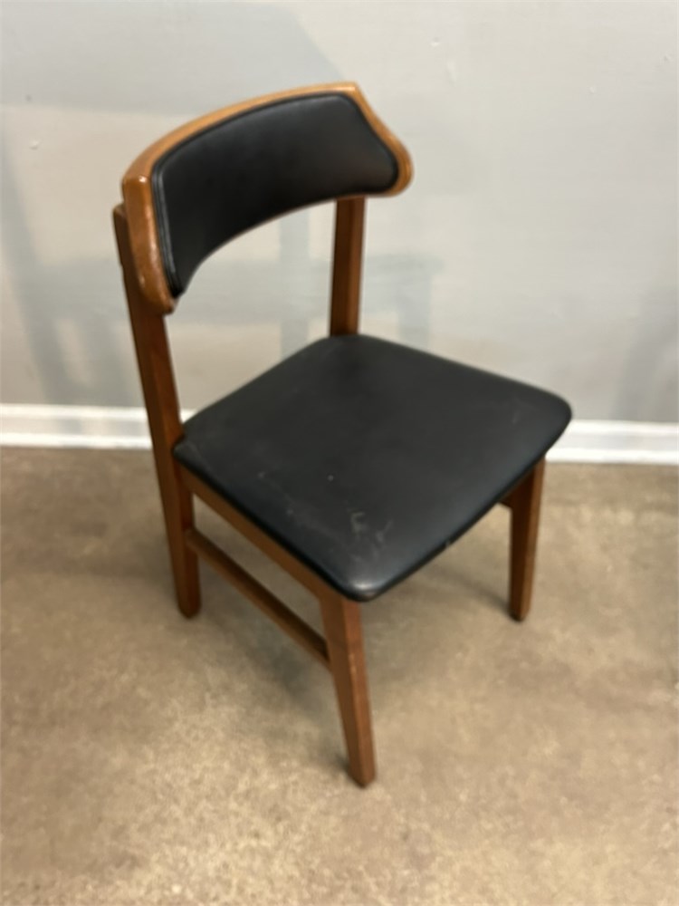 Transitional Design Online Auctions - Mid-Century Dining Chairs w ...