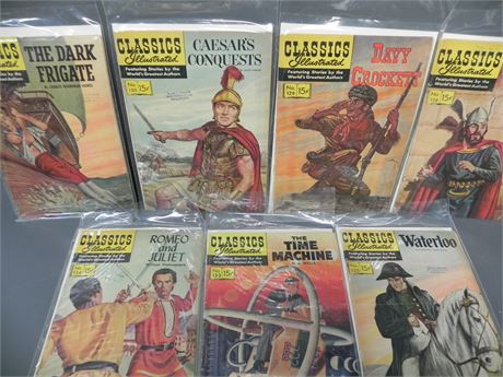 Transitional Design Online Auctions - Classics Illustrated Comic Books ...