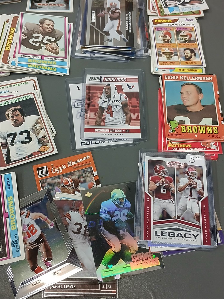 Transitional Design Online Auctions - Cleveland Browns Sports Cards ...