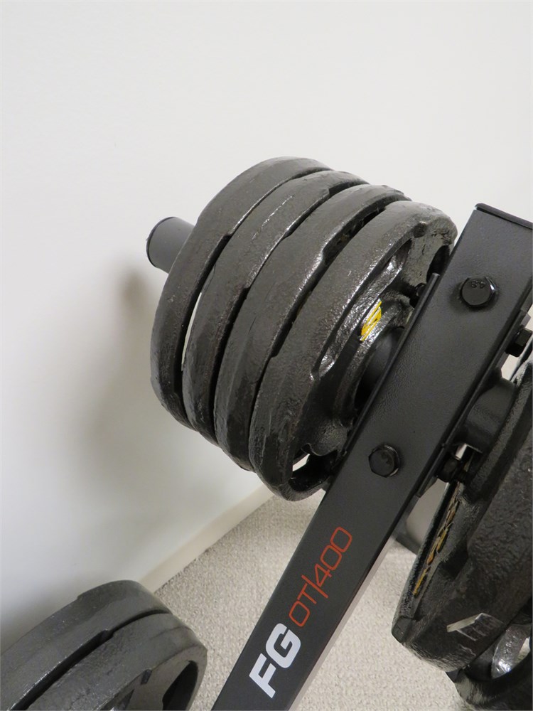 Transitional Design Online Auctions - Olympic Weights Plate Lot Ethos ...