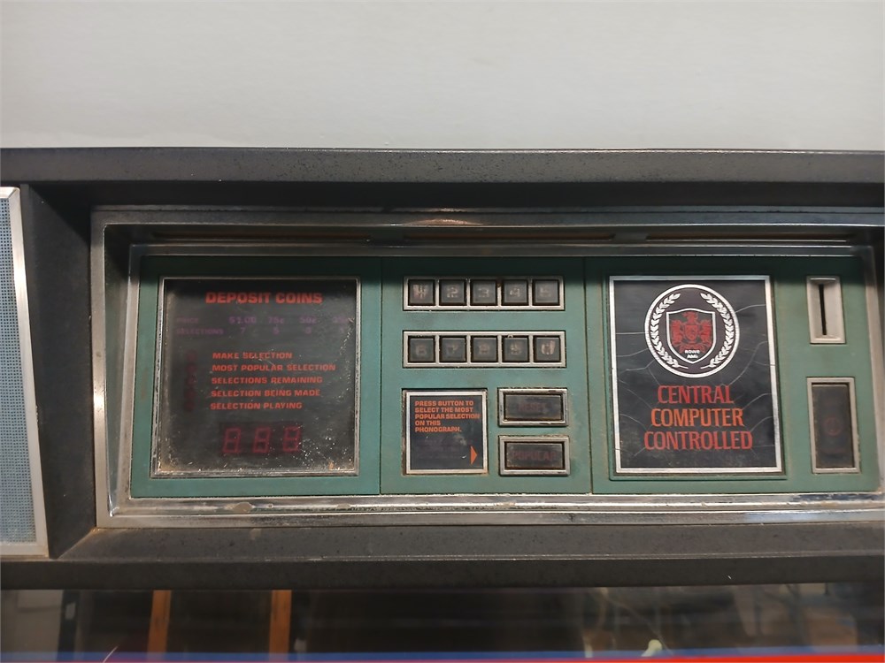 Transitional Design Online Auctions - Rowe International Inc. Jukebox ...