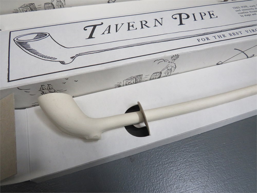 Transitional Design Online Auctions - Clay Tavern Pipes Williamsburg ...