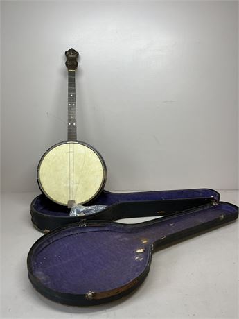 Transitional Design Online Auctions - Bruno Glee Club Banjo