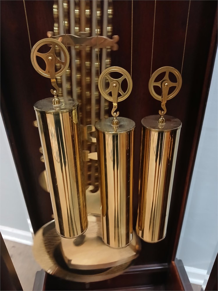 Transitional Design Online Auctions - Howard Miller Grandfather Clock ...