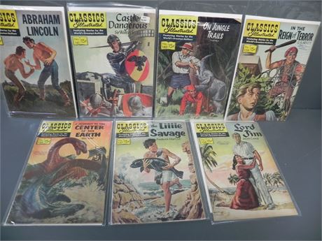 Transitional Design Online Auctions - Classics Illustrated Comic Books ...