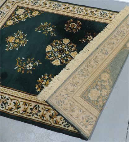 Transitional Design Online Auctions - Hunter Green Area Rug