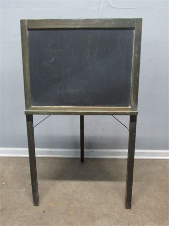 Transitional Design Online Auctions - Vintage Folding Chalkboard