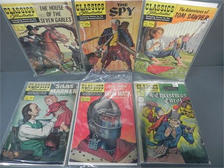 Transitional Design Online Auctions - Classics Illustrated Comic Books ...