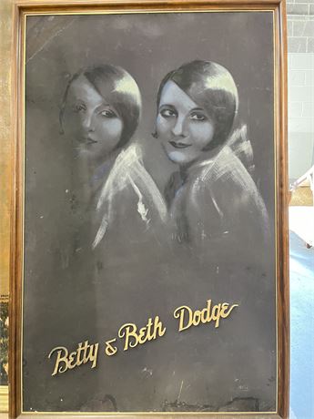 Transitional Design Online Auctions - Betty & Beth Dodge Portrait