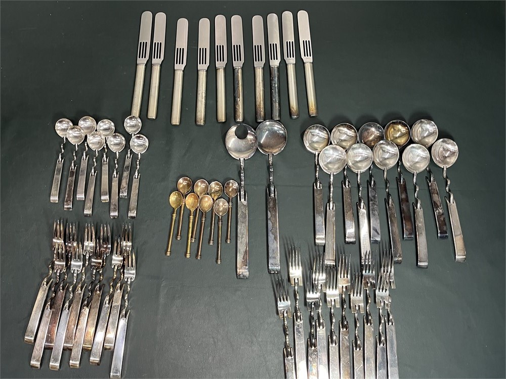 Transitional Design Online Auctions - Rosenthal Flatware / Vintage