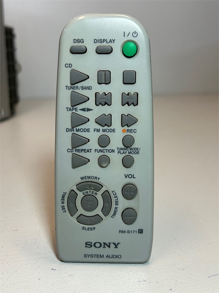 Transitional Design Online Auctions - The Sony Audio Shelf System