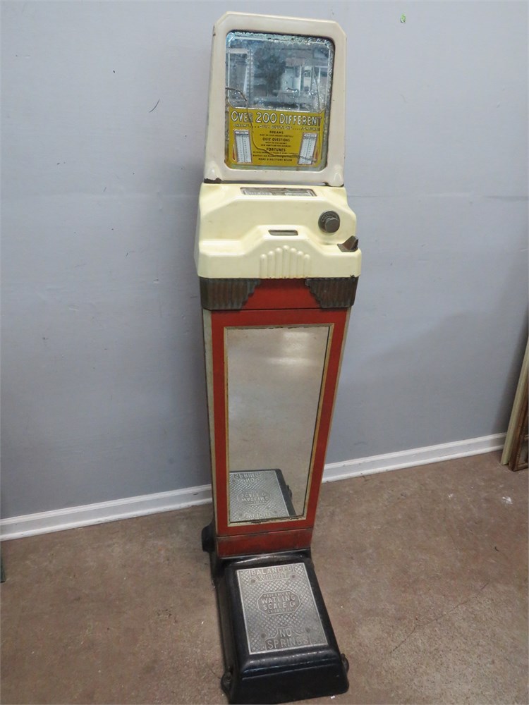 Transitional Design Online Auctions - WATLING Weight Fortune Telling Scale