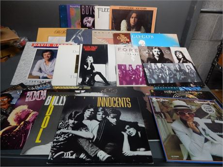 Transitional Design Online Auctions - Classic Rock Vinyl Records