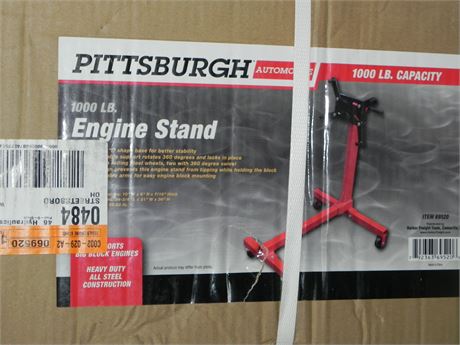 Transitional Design Online Auctions - Pittsburgh Engine Stand / New