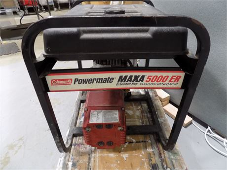 Transitional Design Online Auctions - Coleman Powermate Generator