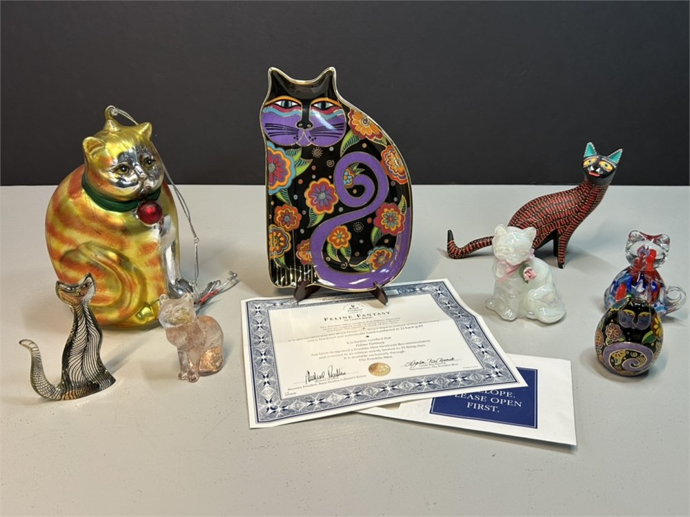 Transitional Design Online Auctions - Cat Figurines / Royal Doulton ...