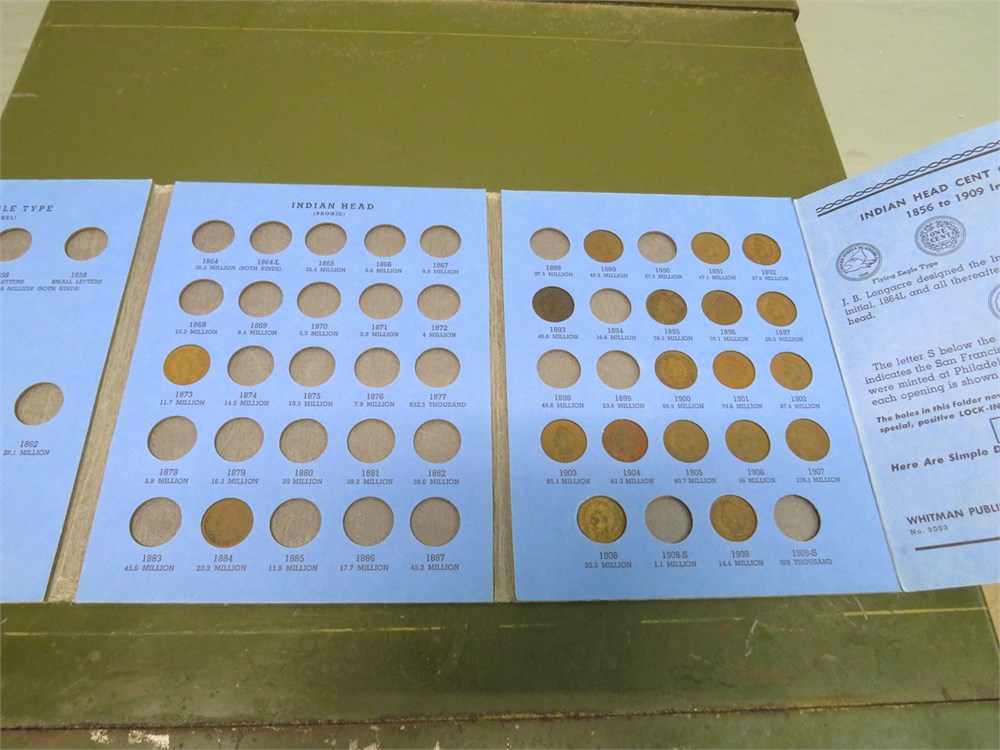 Transitional Design Online Auctions - Indian Head Pennies (1873-1909)