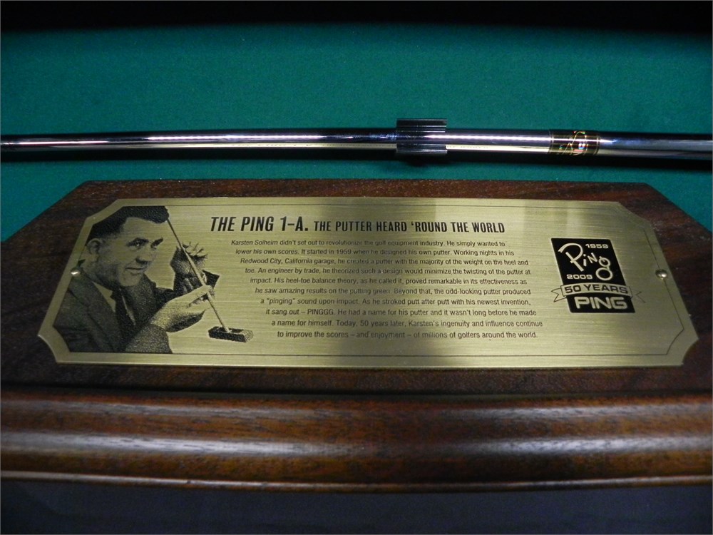 Transitional Design Online Auctions - PING 50th Anniversary 1-A Gold ...