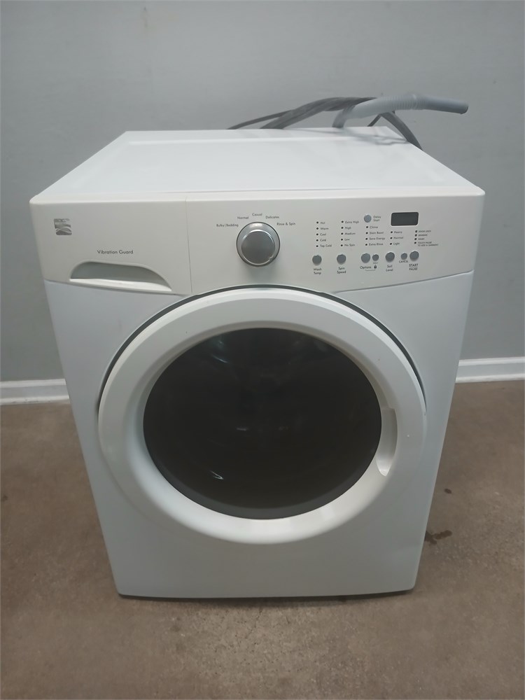 Transitional Design Online Auctions - Kenmore Front-load Washing ...