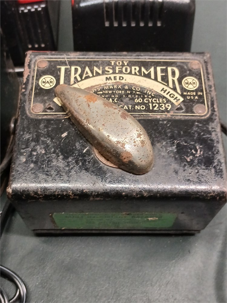 Transitional Design Online Auctions - Vintage model railroad transformers