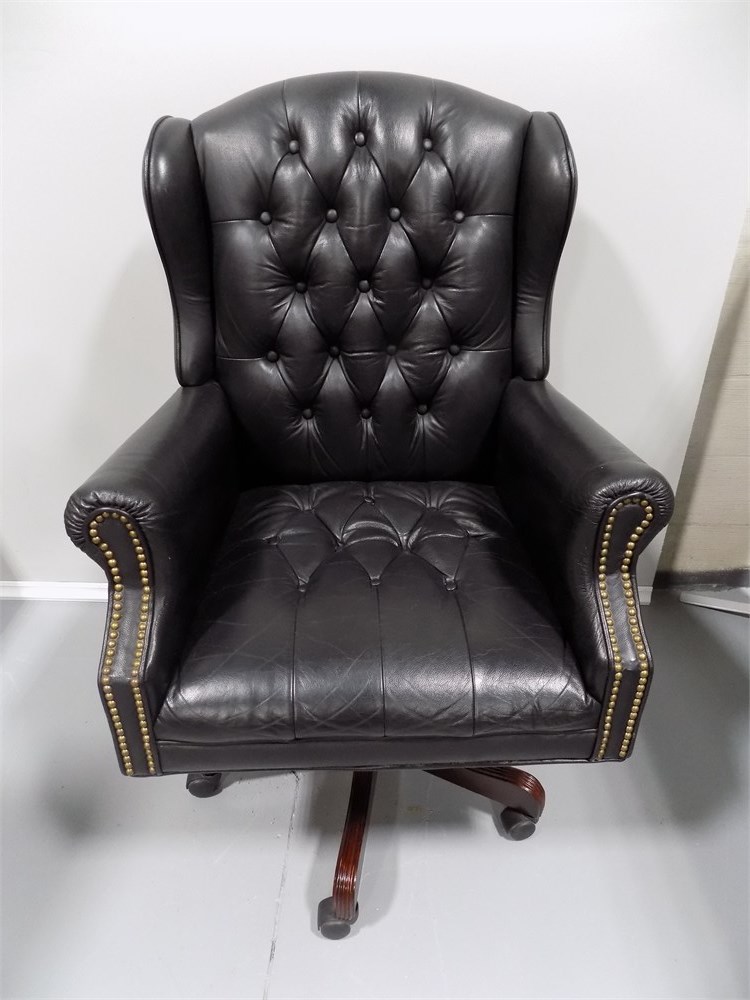 Transitional Design Online Auctions - Executive Office Chair