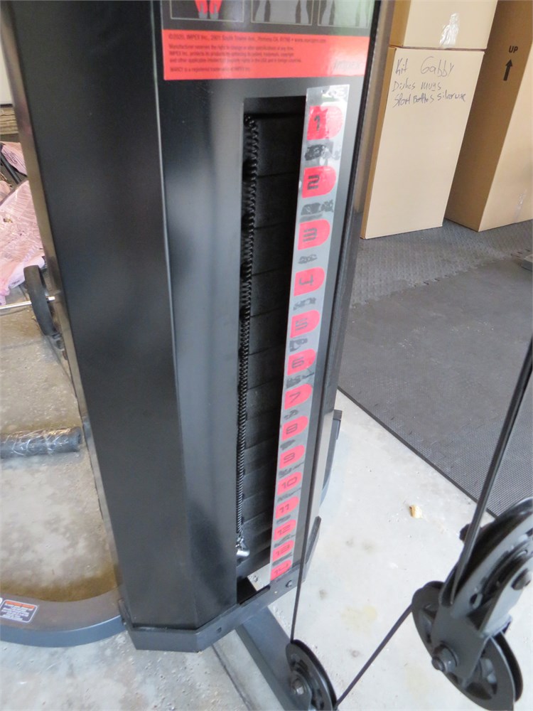 Transitional Design Online Auctions - MARCY Home Gym 150lb Stack Weight ...