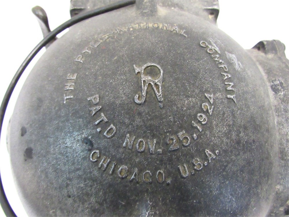 Transitional Design Online Auctions - Pyle National Co Railroad Marker ...