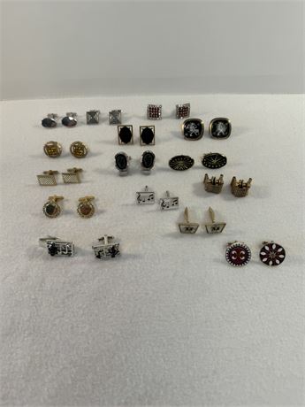 Transitional Design Online Auctions - Vintage Cuff Links-Victoria ...